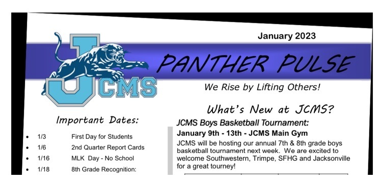 JCMS Panther Pulse - January 2023 | Jersey CUSD 100