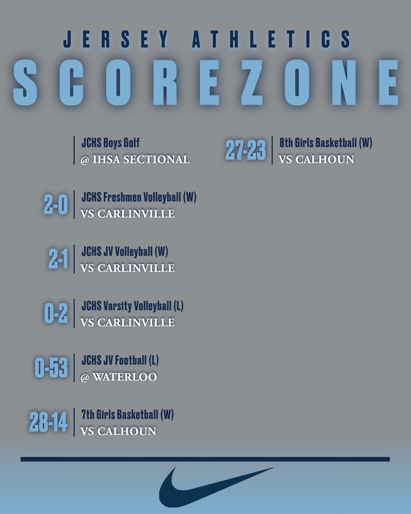 ScoreZone 10/2 | Jersey CUSD 100