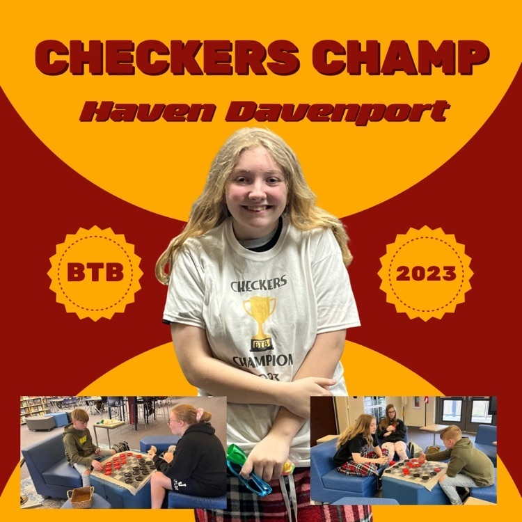 BtB Crowns Checkers Champ | Jersey CUSD 100