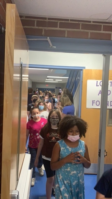 East Elementary 4th Grade Students Walk The Halls One Last Time ...
